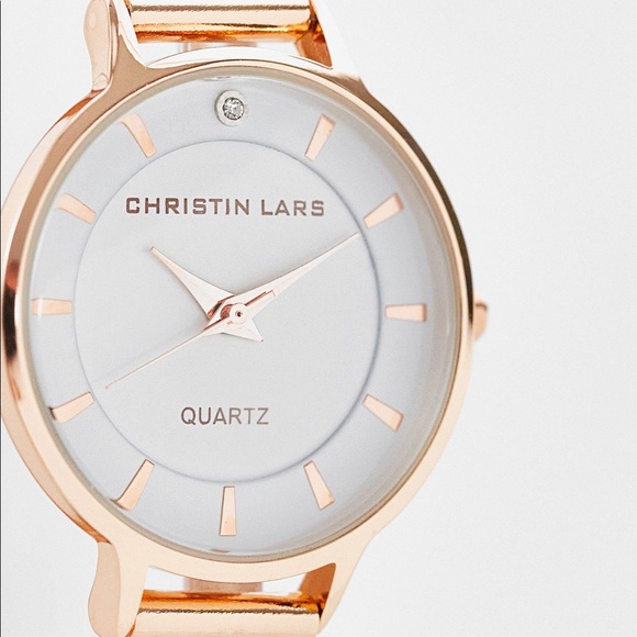 Christin Lars | Accessories | Christin Lars Womens Slimline Stainless ...